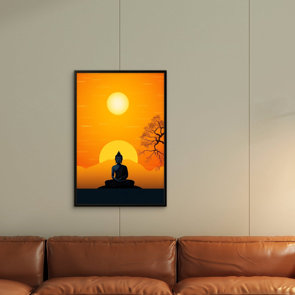 Gautam Buddha Painting – Frugal Carts